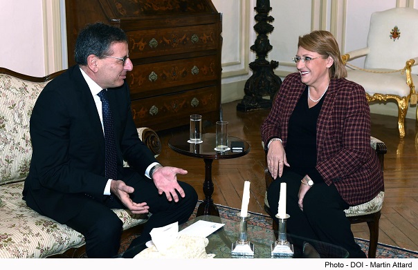 The President receives Mr Joseph Gerada, Managing Director of Thomas ...