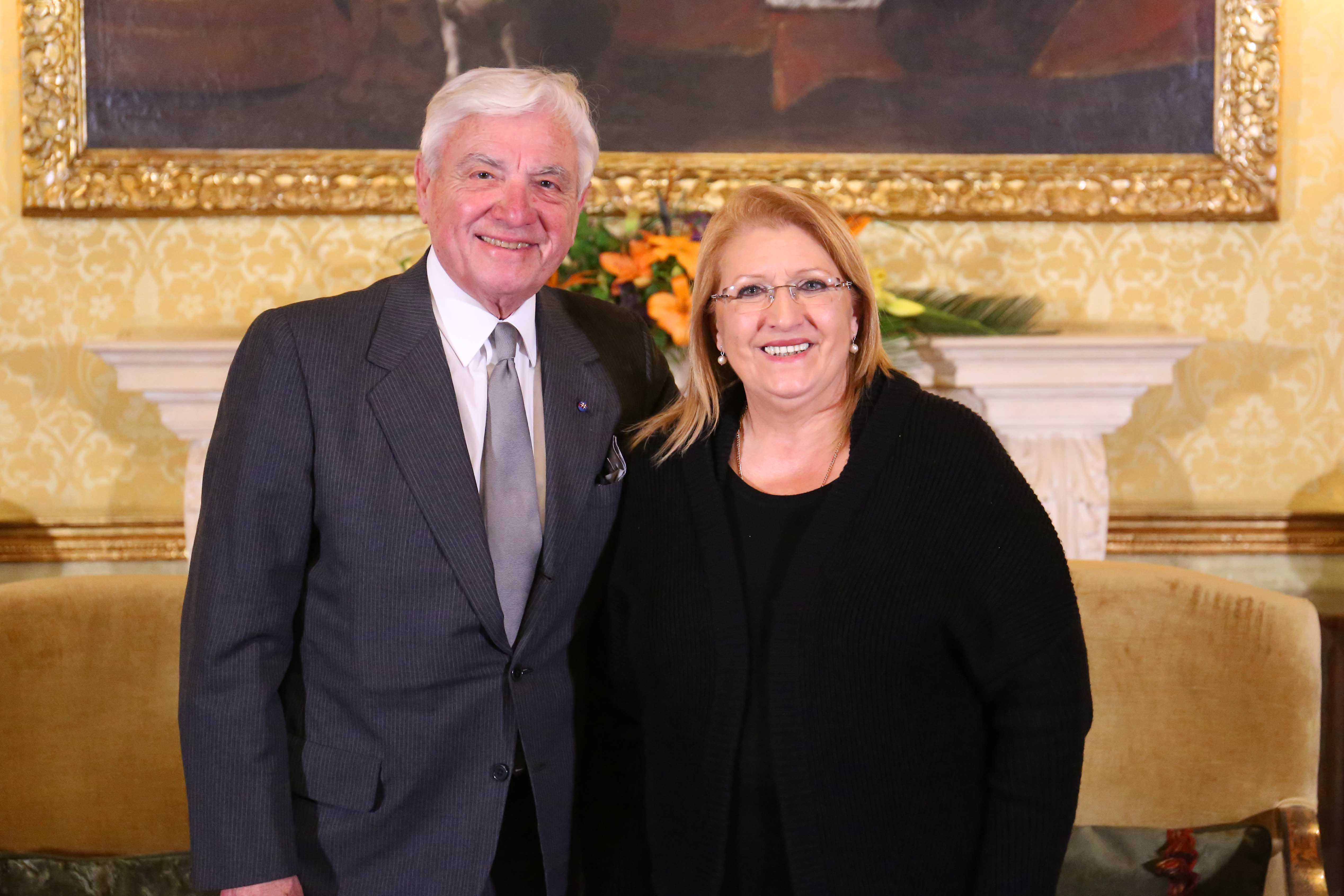 The President receives Mr Joseph Micallef, Honorary Consul General for ...